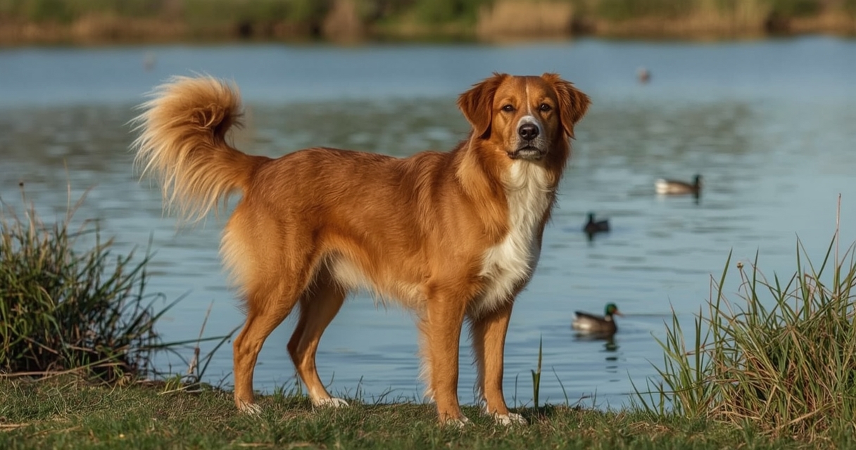 Naujosios Škotijos ančių viliotojas retriveris: veislės aprašymas ir ...